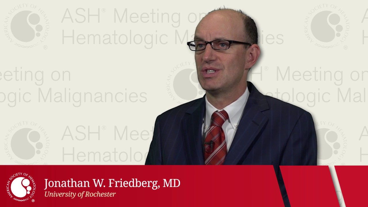 Jonathan Friedberg, MD, Co-Chair, 2017 ASH Meeting on Hematologic ...