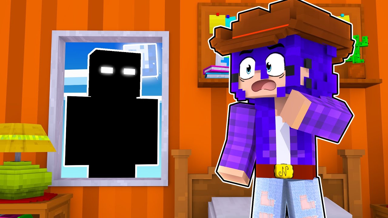 ESCAPE The SHADOW MAN in Minecraft - YouTube