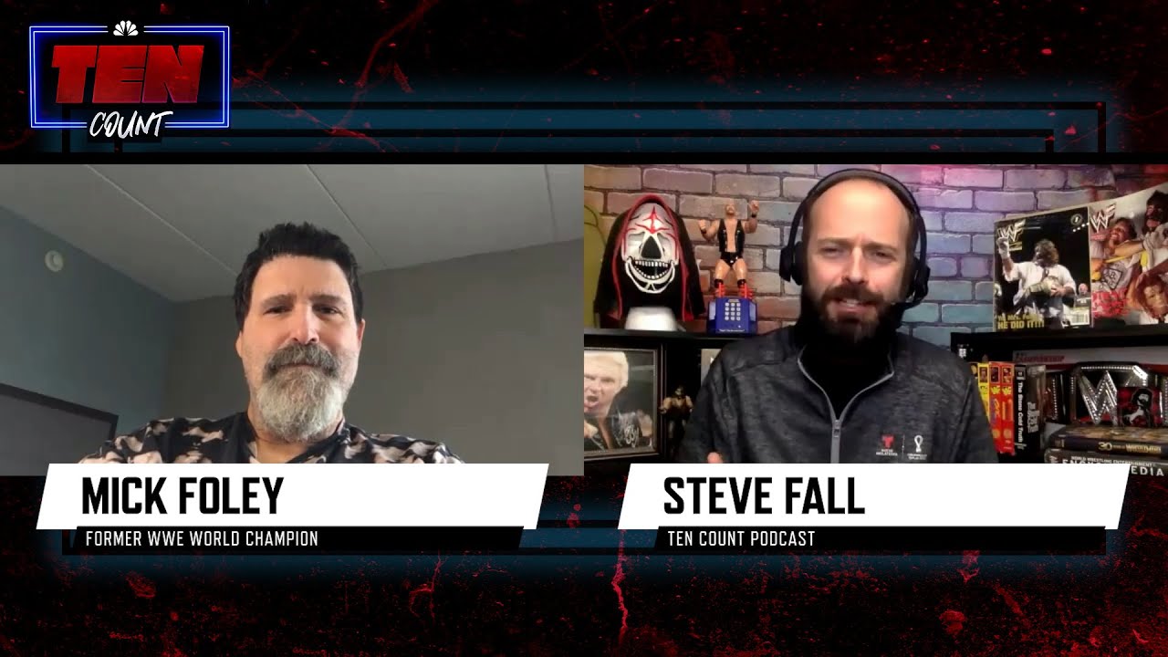Mick Foley Talks Wrestling Media Scrums, Foley is Pod, and Autograph ...