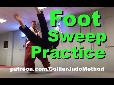 A Peek at one of our foot sweep practices! Collier Method of Judo - YouTube
