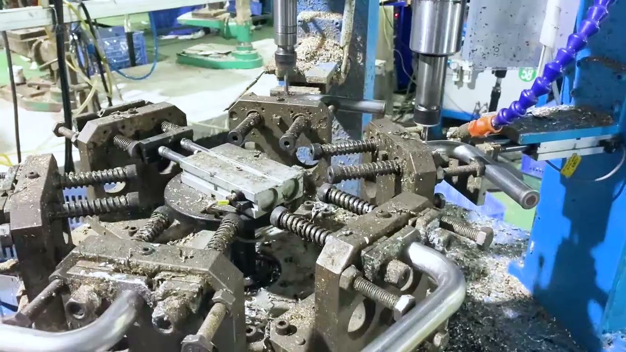 The process of making door handles. - YouTube