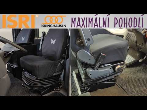 Odpružená sedačka Ducato ( ISRI ) – Už žádná bolavá záda!