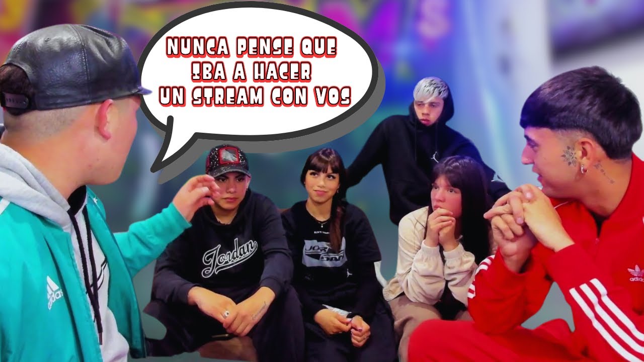 BRAIAN LE DICE QUE NO SE IMAGINABA HACER UN STREAM CON ELLA - YouTube