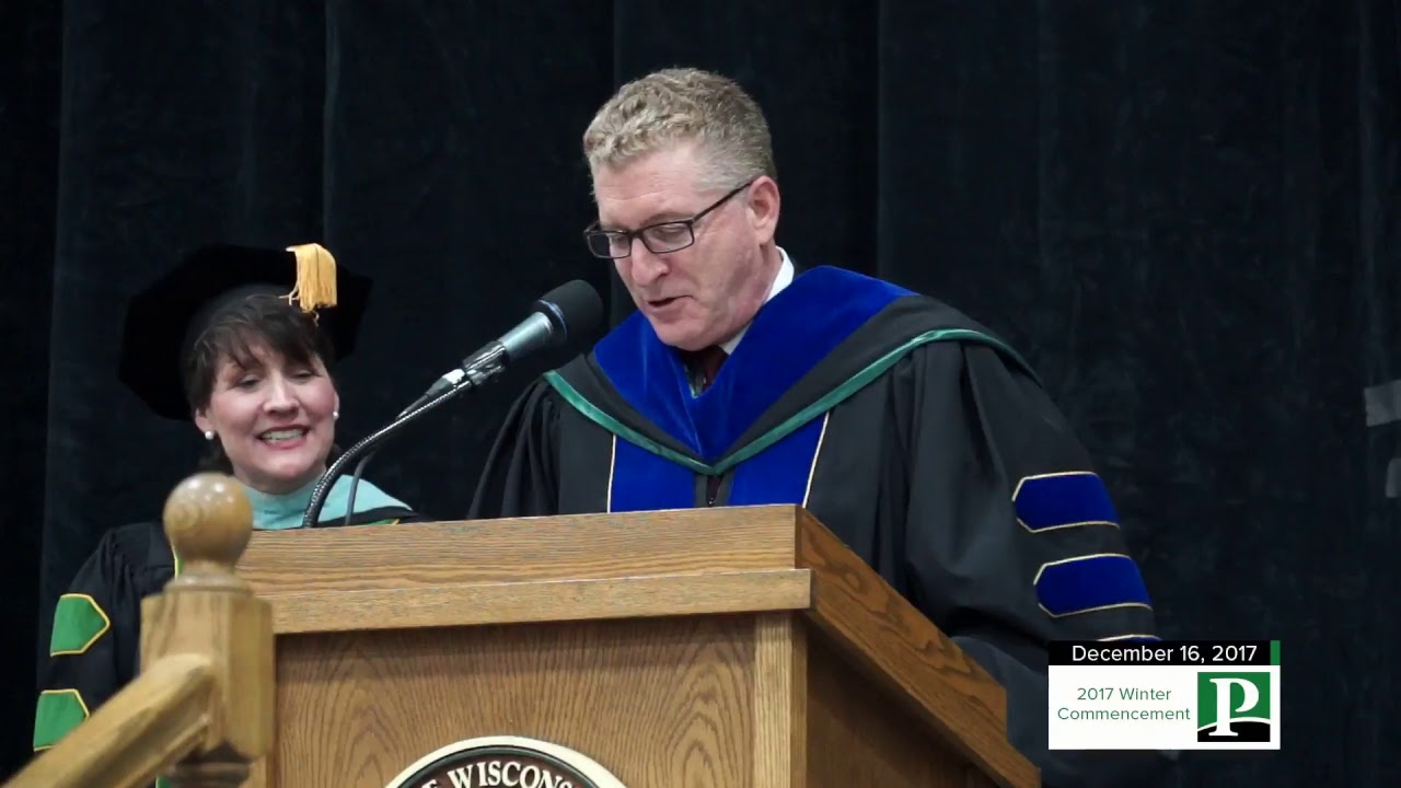 UW-Parkside Winter Commencement 2017 - YouTube