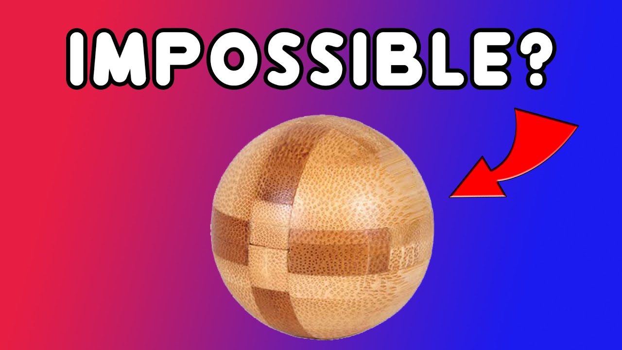 Solving The "Impossible" Wooden Puzzle Ball (Satisfying Gadgets) - YouTube