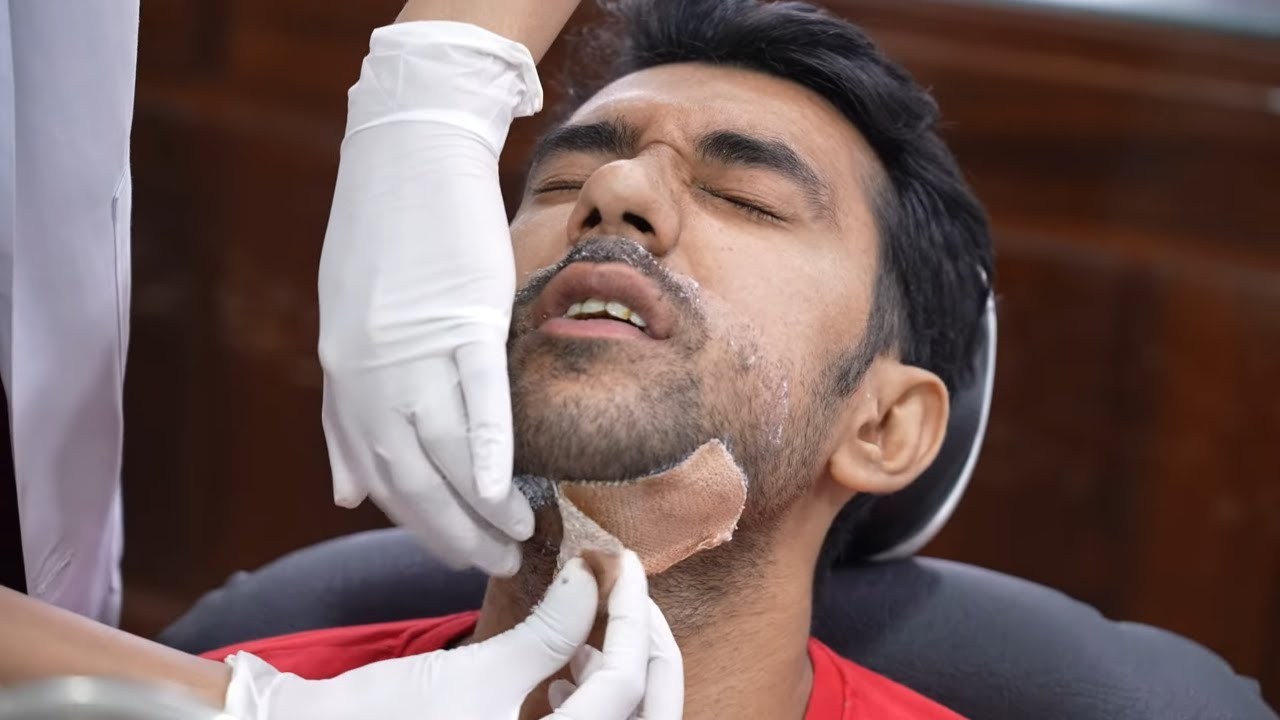 Amazing Face Change After Nose & Jaw Surgery | Splint Removal Video ...