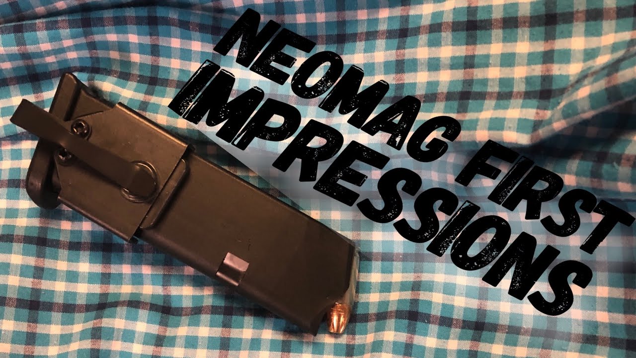 Neo Mag pocket spare mag for Glock 43x overview and first look deep ...