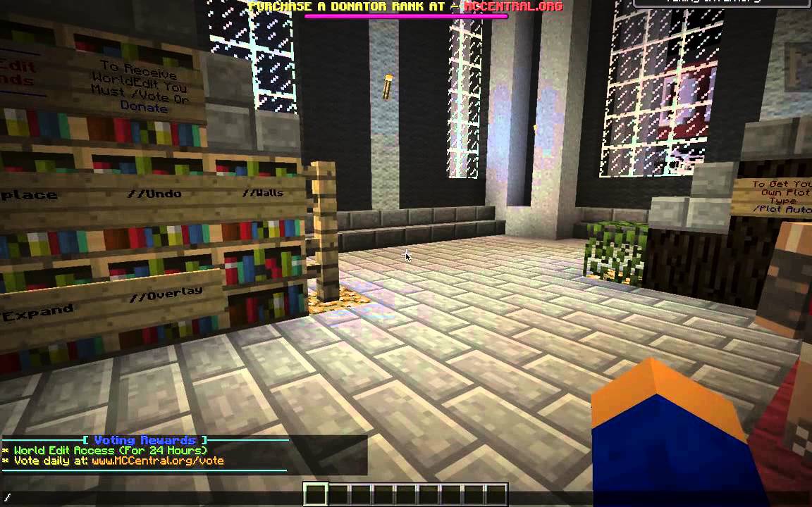minecraft creative plots - YouTube
