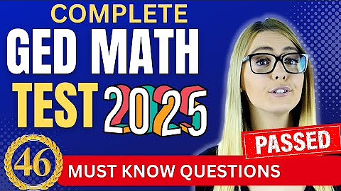 Ultimate GED MATH PLAYLIST - Unlock GED Math Success -Comprehensive ...