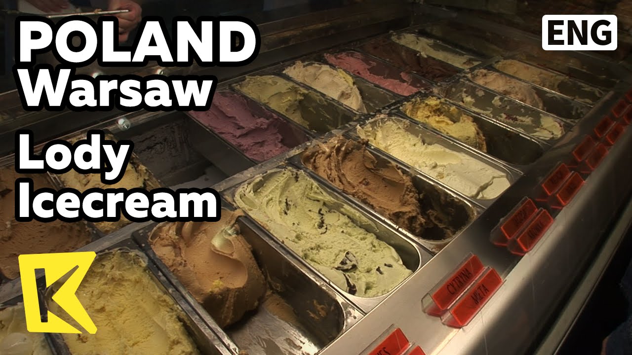 【K】Poland Travel-Warsaw[폴란드 여행-바르샤바]줄서서 먹는 수제 아이스크림/Lody Icecream/Old ...