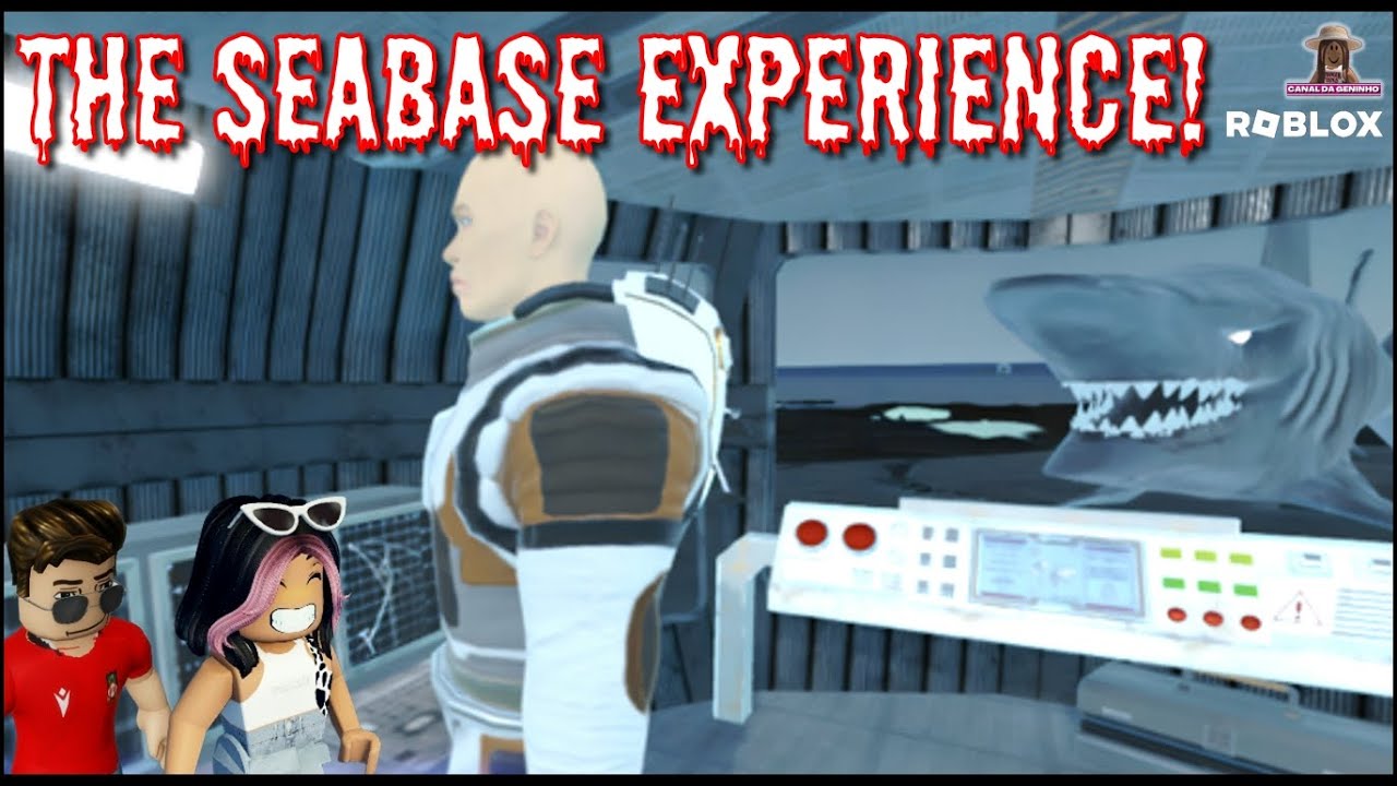 The Seabase Experience! A Experiência da Base Subaquática! 🦈 [Roblox ...