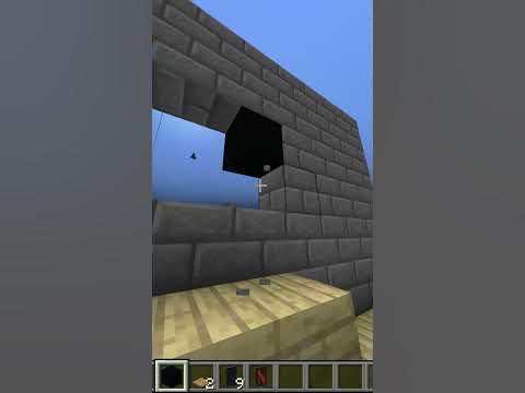 How to make realistic modern curved screen T V in minecraft || #shorts ...