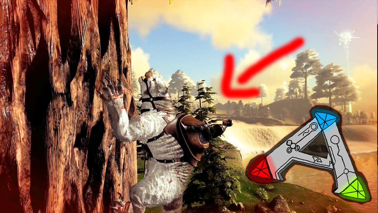 ARK VANILLA #27 - O ESCALADOR DE ÁRVORES! - YouTube