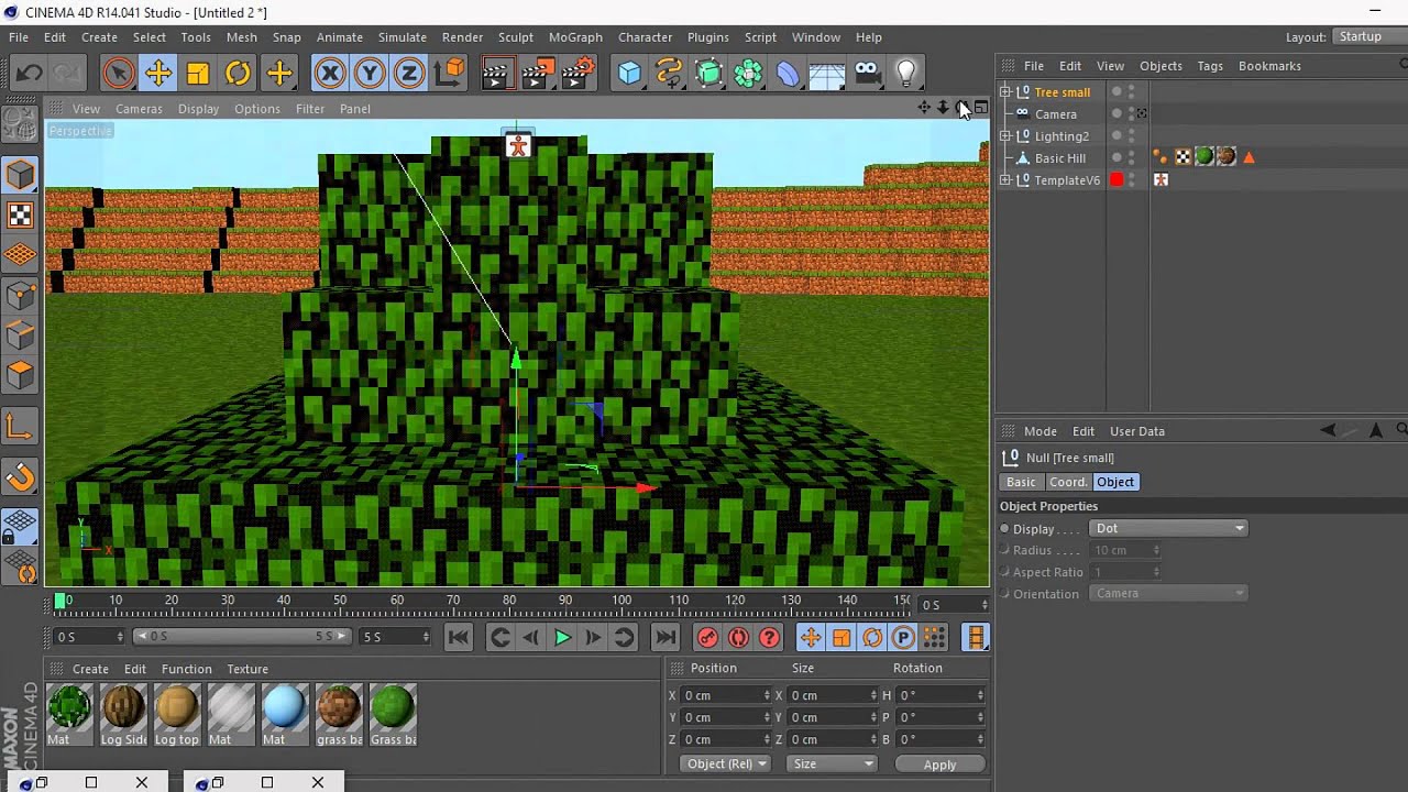 Como fazer uma animação de Minecraft no Cinema 4D - YouTube