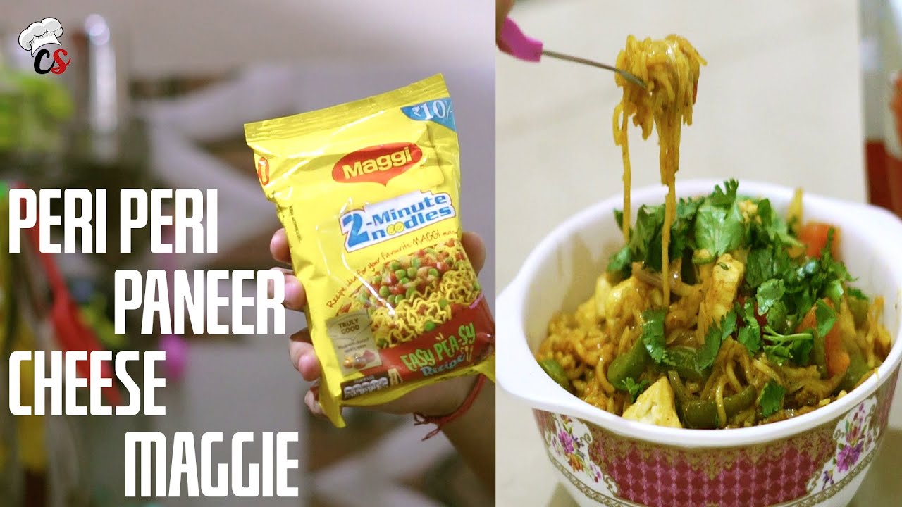 Peri-Peri Paneer Cheese Maggi | Chef Sharbati | Brand New Style - YouTube