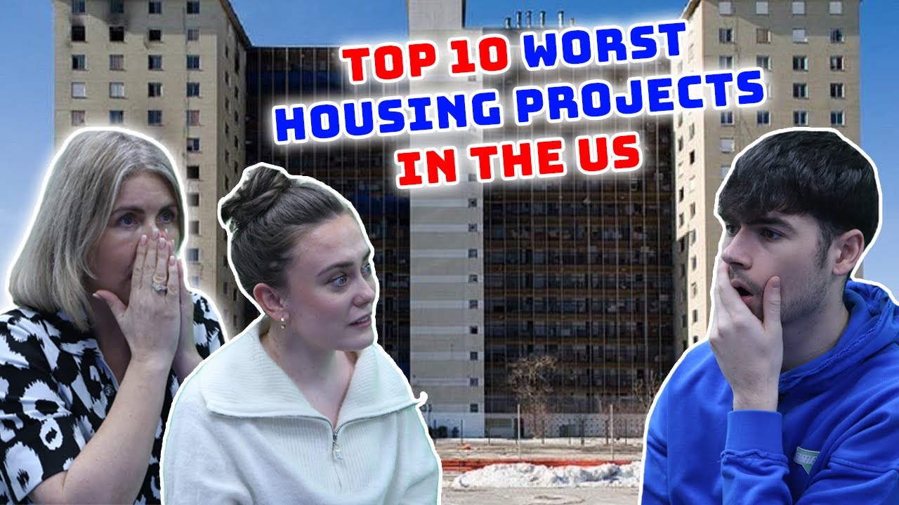 British Family Reacts | Top 10 Worst Housing Projects In The US! - YouTube
