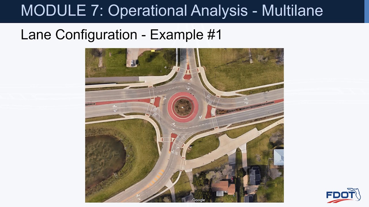 FDOT Roundabout Design CBT – Part 7 - YouTube