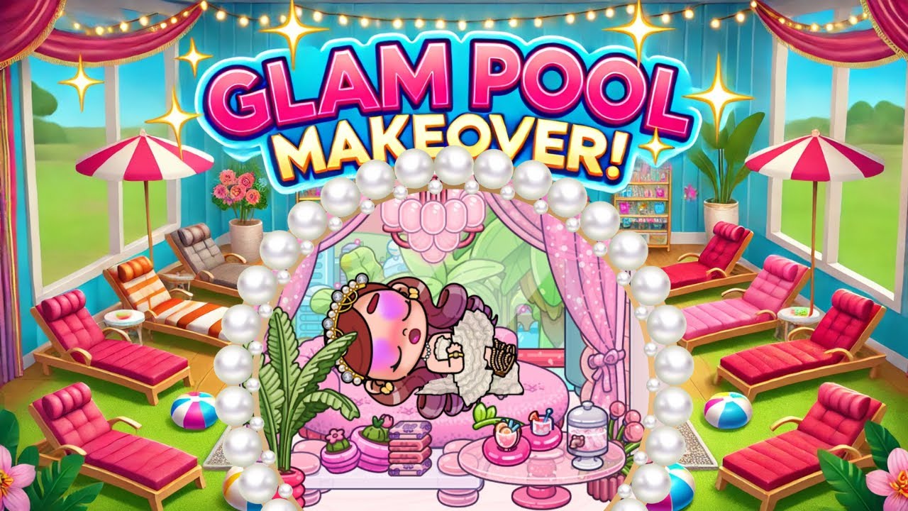 Ultimate Glam Pool Makeover !!! 🏊‍♀️ | Avatar World Glam Pool Pack ...