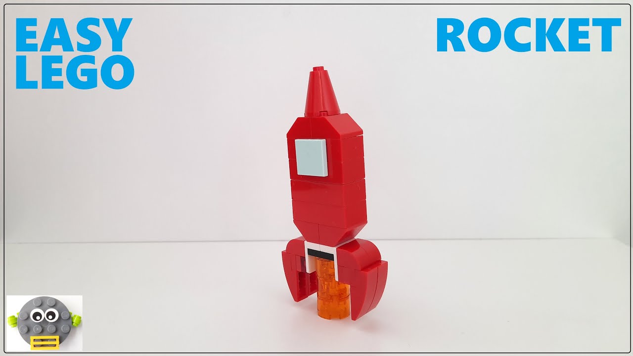 LEGO Classic Rocket Building Instructions " How To" - Idea - YouTube