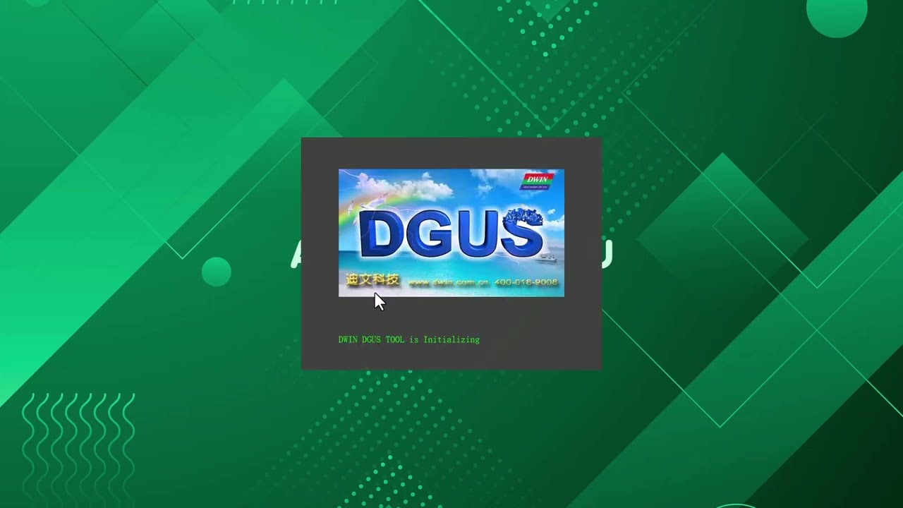 №1 Установка DGUS для создания интерфейса дисплея DWIN - YouTube