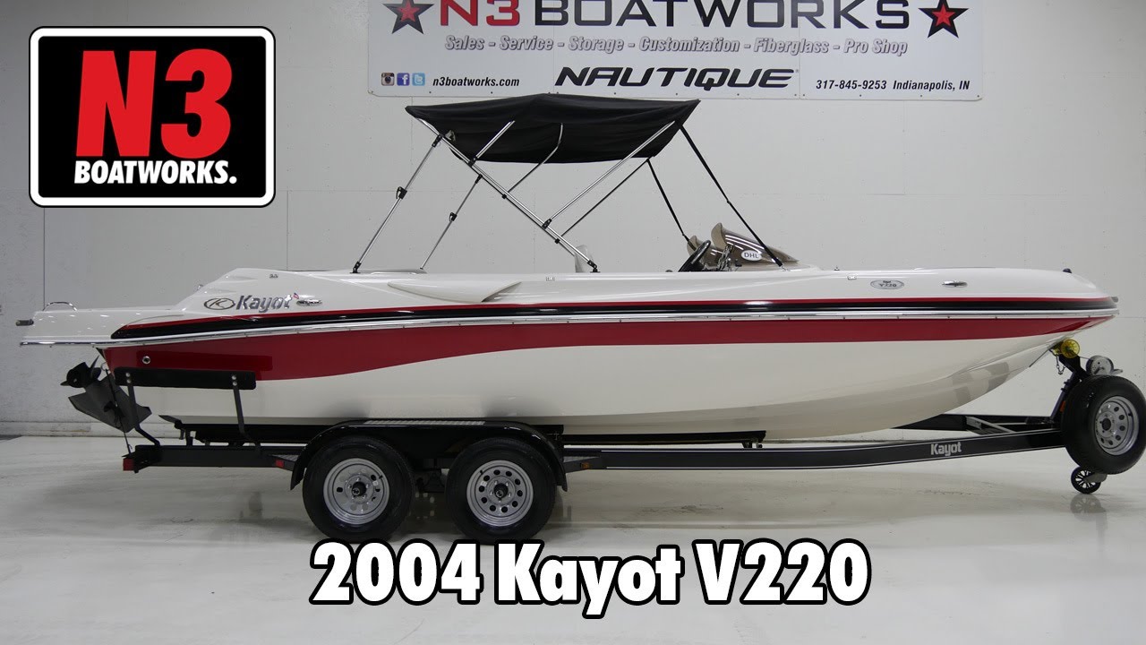 2004 Harris Kayot V220 - Walk Through || N3 Boatworks - YouTube