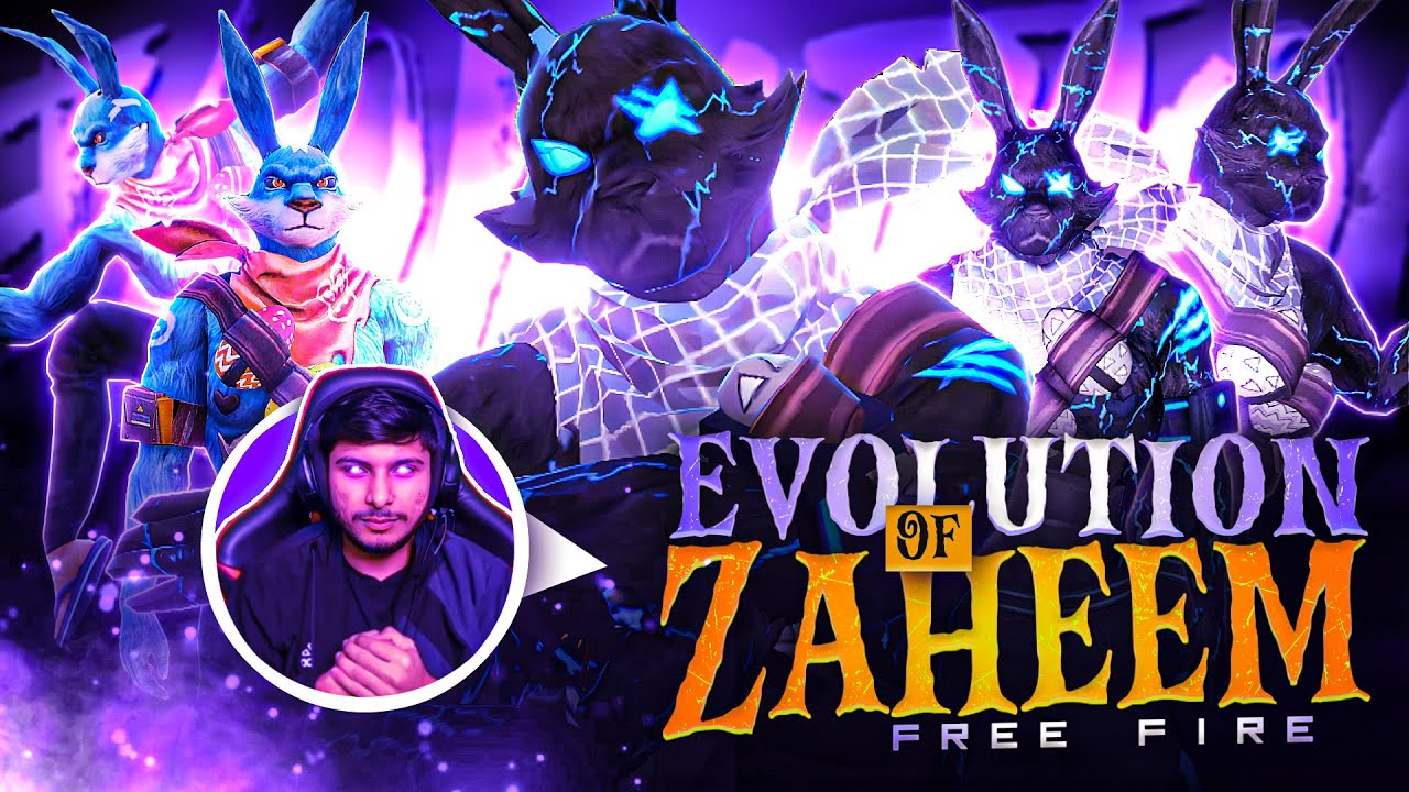 WTF!!😨 || EVOLUTION OF ZAHEEM FF ||🤑 WHATEVER I AM ON MY OWN😱 ...