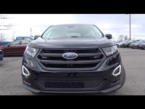 2017 Ford Edge Sport Review And POV - Best Looking SUV In It's Class ...