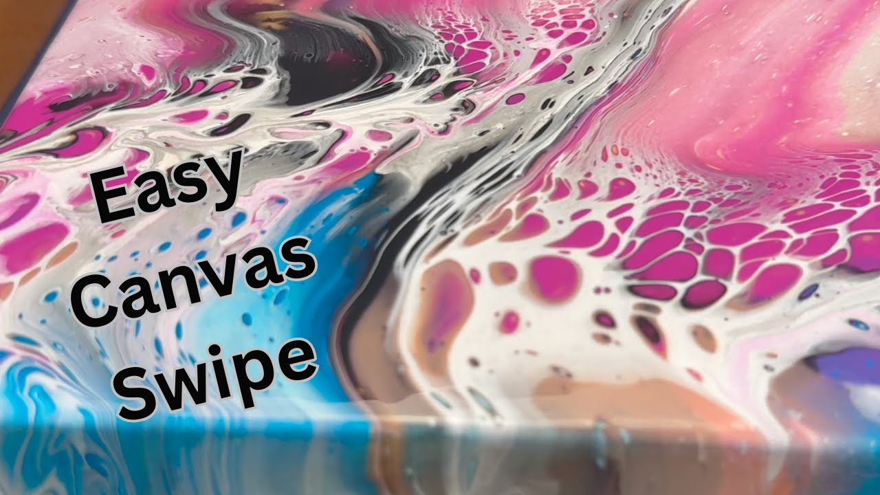 Swipe Bold or Go Home! Stunning Fluid Art with Eye-Catching Colors # ...