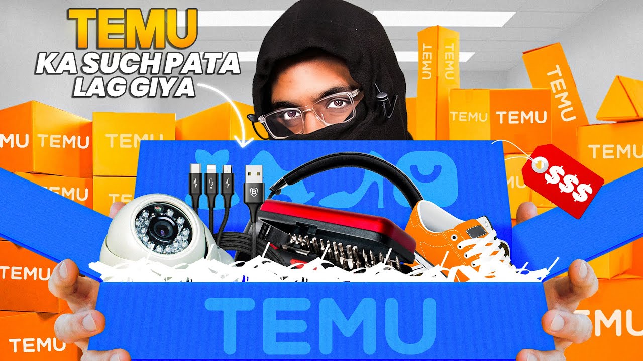 Temu Scam Hai Ya Real ? | I Ordered Alot Of Products !! - YouTube
