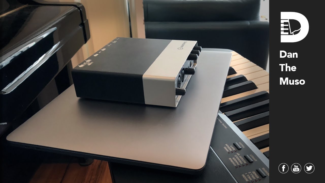 A Minute A Day With DTM (Keyboard, Audio Interface, Computer, Main ...