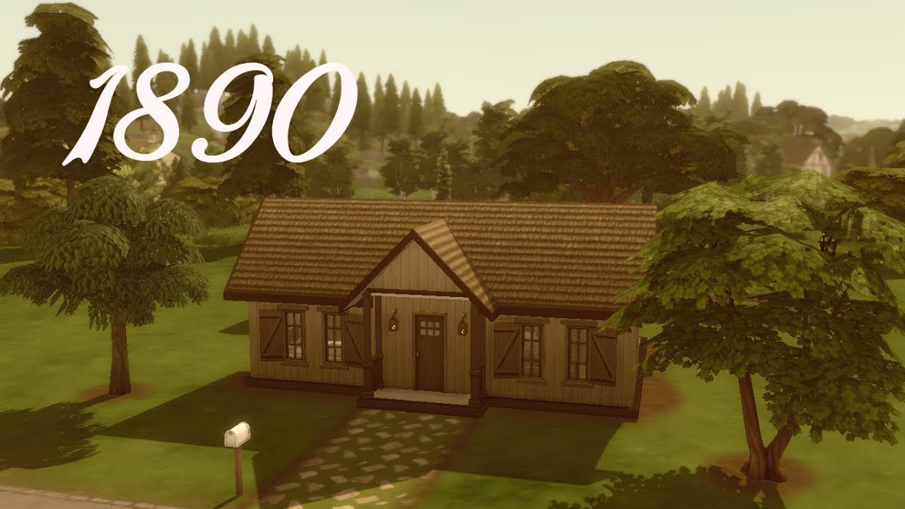 CASA DE 1890 - DESAFIO DAS DÉCADAS | THE SIMS 4 | Speed Build - YouTube