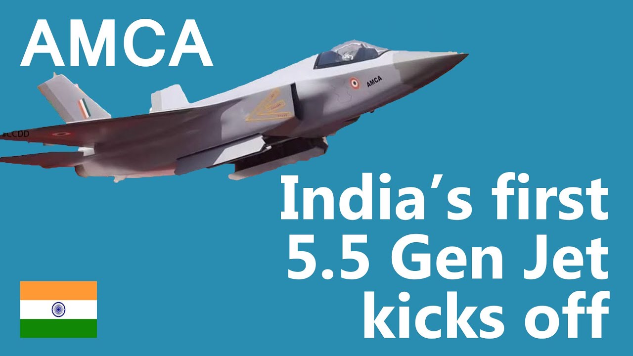 AMCA : Manufacturing of the First prototype of 5.5 Gen India's stealth ...