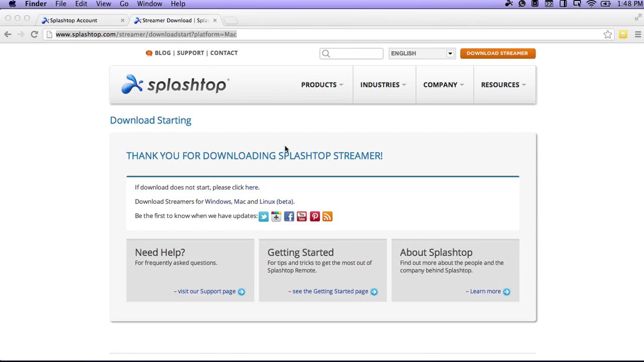 Changing Splashtop login information - YouTube