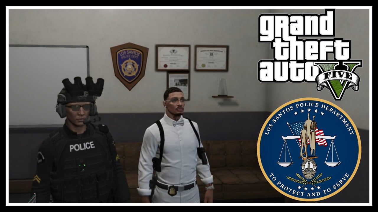 A Day in the Life of a Police Officer 👮🚔 - GTA 5 RP - YouTube