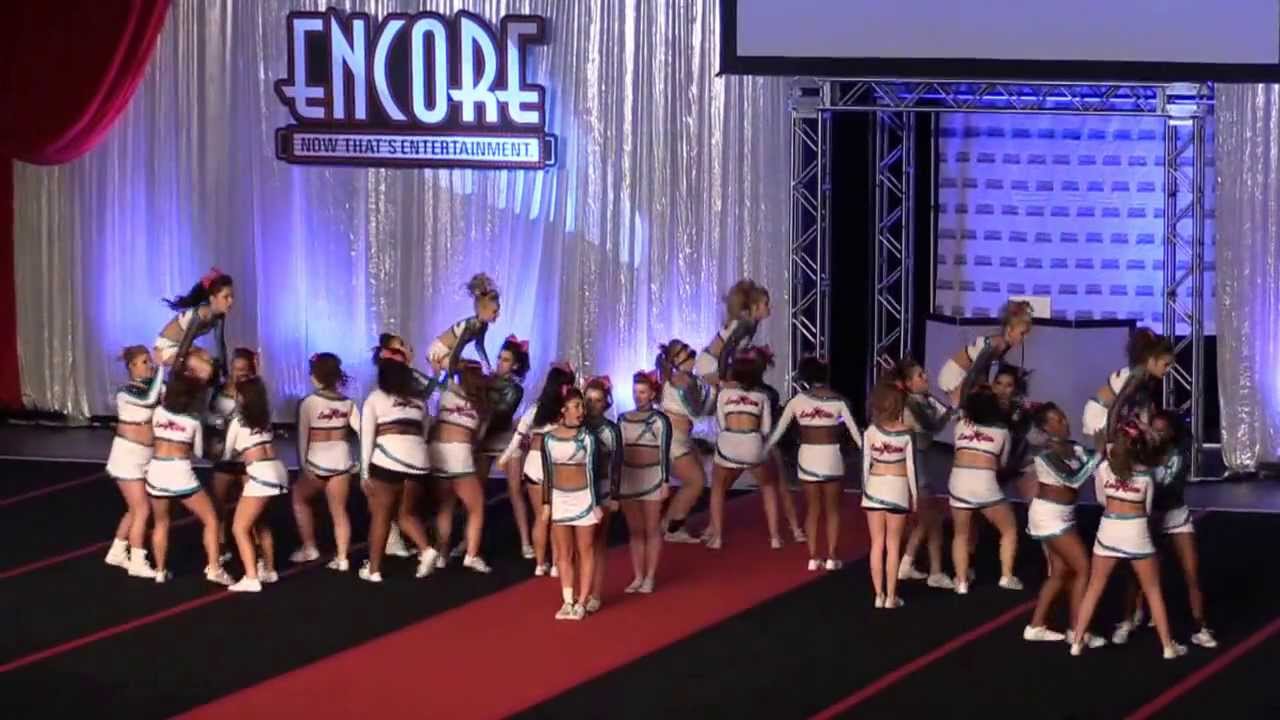 Cheer Extreme Allstars Medium Senior Level 5 Concord 20140208 - YouTube