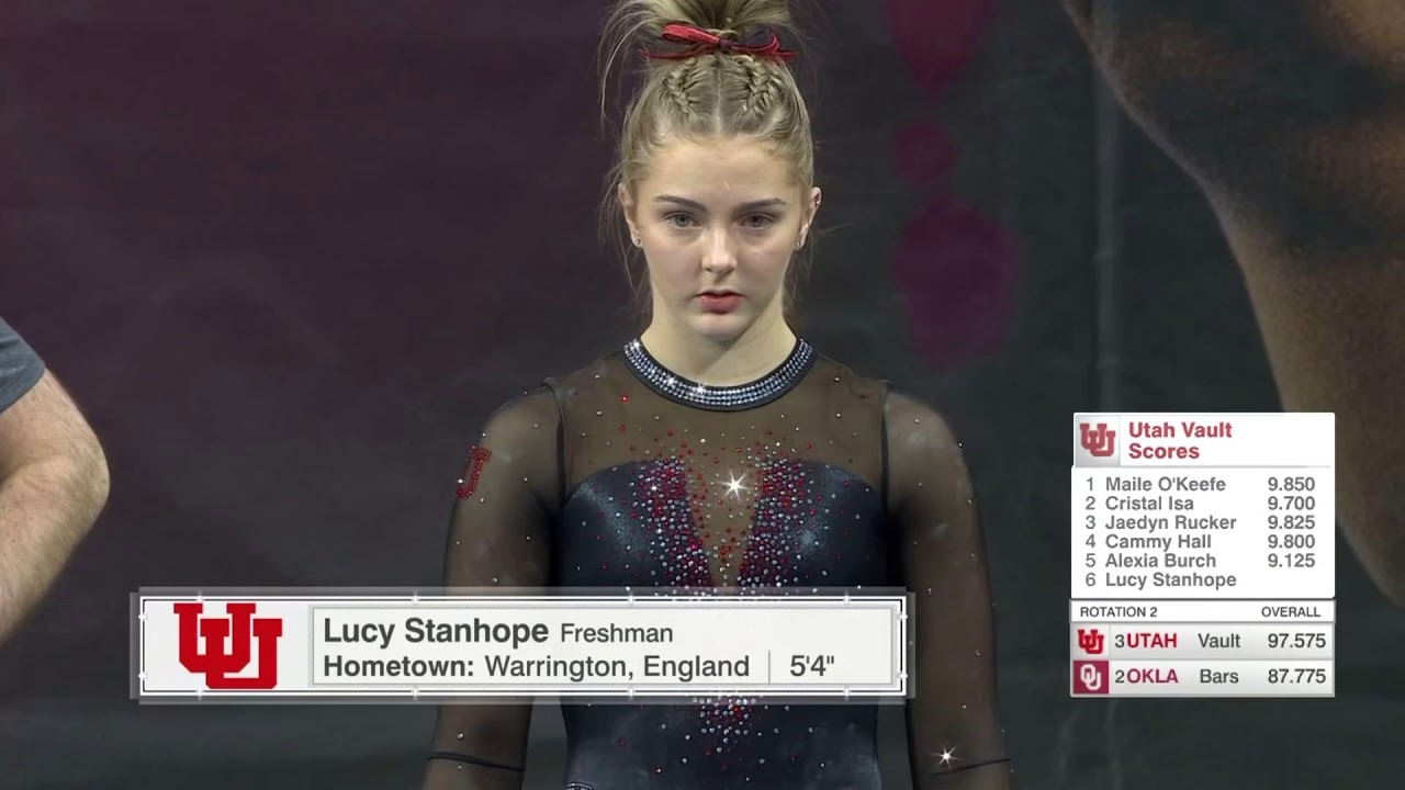 Lucy Stanhope Vault Utah @ Oklahoma 2021 9.825 - YouTube