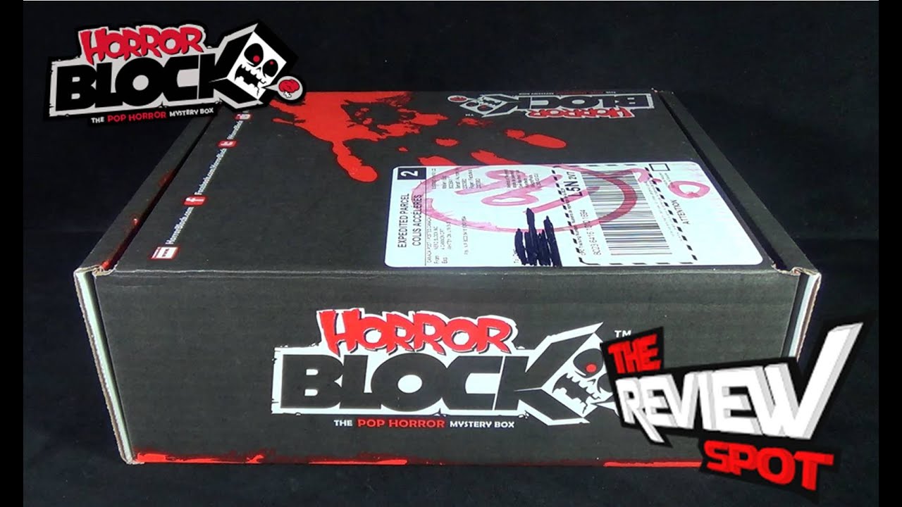 Subscription Spot - Horror Block November 2014 Subscription Box OPENING ...