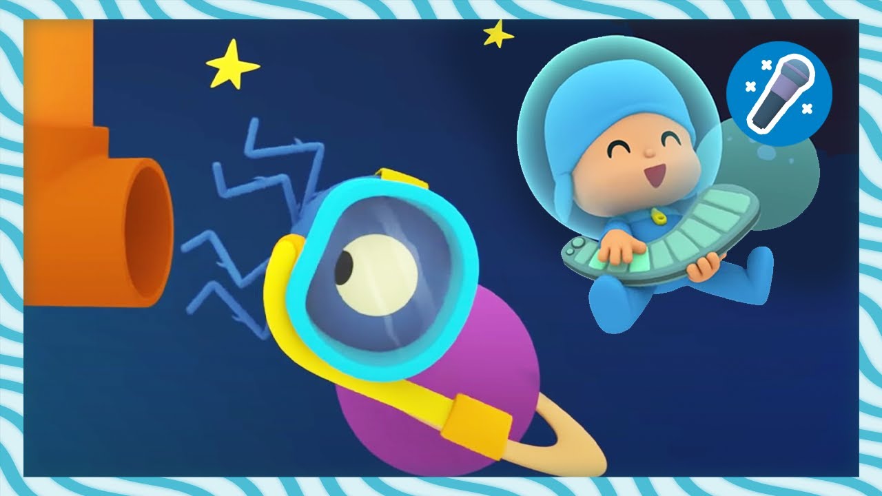 🕷🎤 ITSY BITSY SPIDER + 🎤Karaoke Pocoyo | Nursery Rhymes & Baby Songs ...