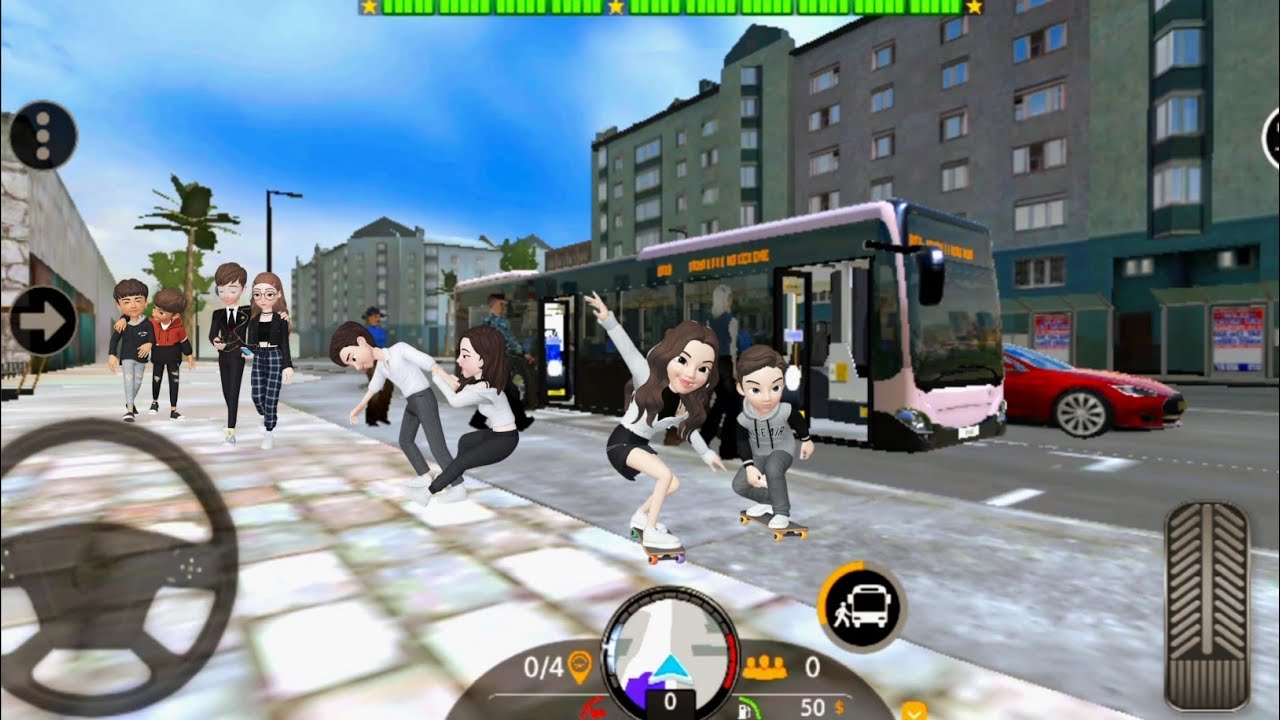 Ultimate City Bus Driving Gameplay in Bus Simulator 2023 | Realistic ...