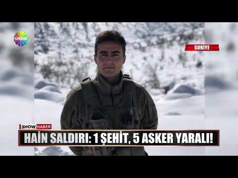 Hain saldırı: 1 Şehit, 5 asker yaralı!