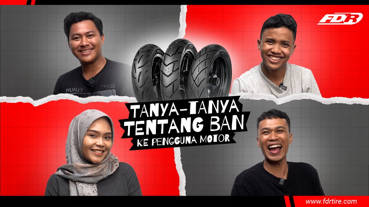 FDR Tanya-Tanya Tentang Ban Ke Pengguna Motor - YouTube