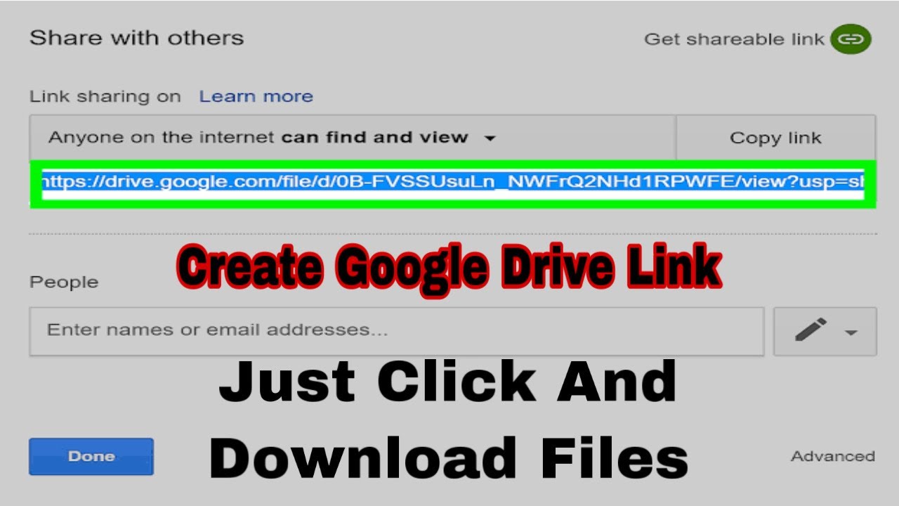 How To Make Direct Links Of Google Drive Files Get A Direct Image How To Make Direct Links Of Google Drive Files Get A Direct Image