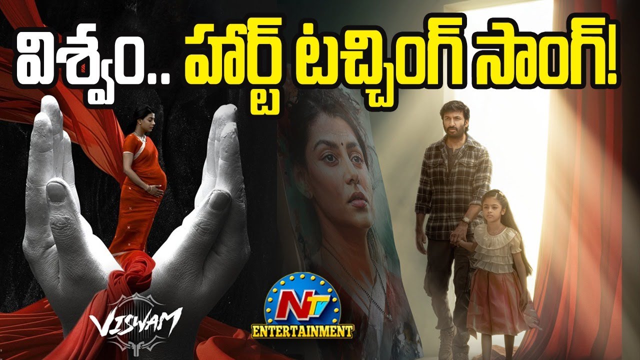 Second Single Released from Gopichand's Viswam Movie || @NTVENT - YouTube