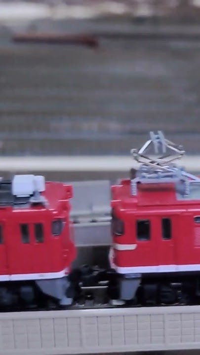 中編4 EF81-95 + EF65-1118 レインボー塗装機 + 14系 EF81-95 + EF65-1118 Rainbow Paint + 14 SERIES ＃train ...