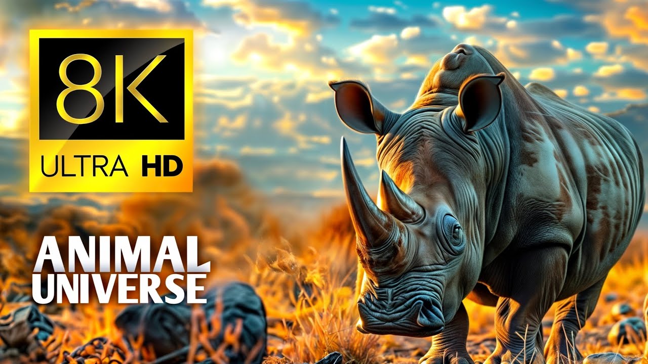 Animal Universe 8K Ultra Hd 60 Fps - Amazing Wild Animals - YouTube