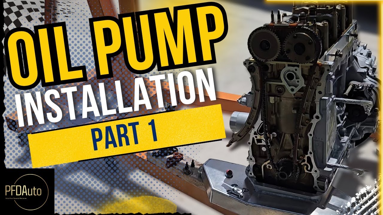 190E K Swap Project: Installing a Type S Oil Pump - The Challenges ...