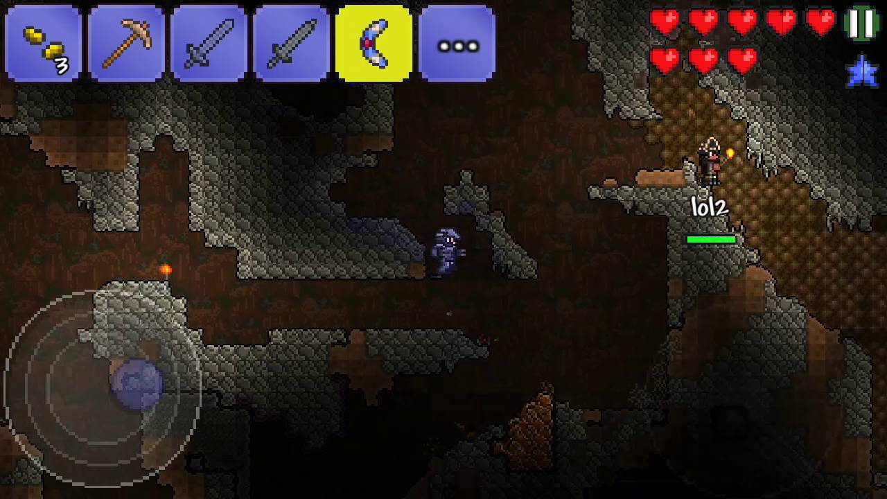 Checking the cave/Terraria Ep 1 - YouTube