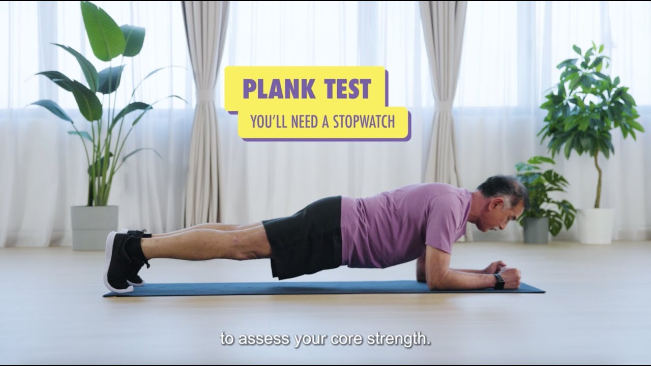 Strength: Plank Test and High Plank - YouTube