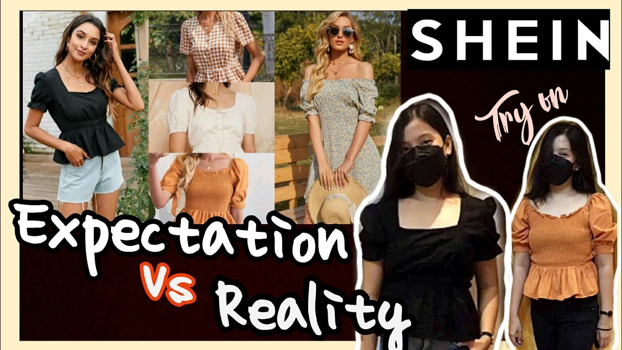 SHEIN Try On | Expectation Vs Reality - YouTube