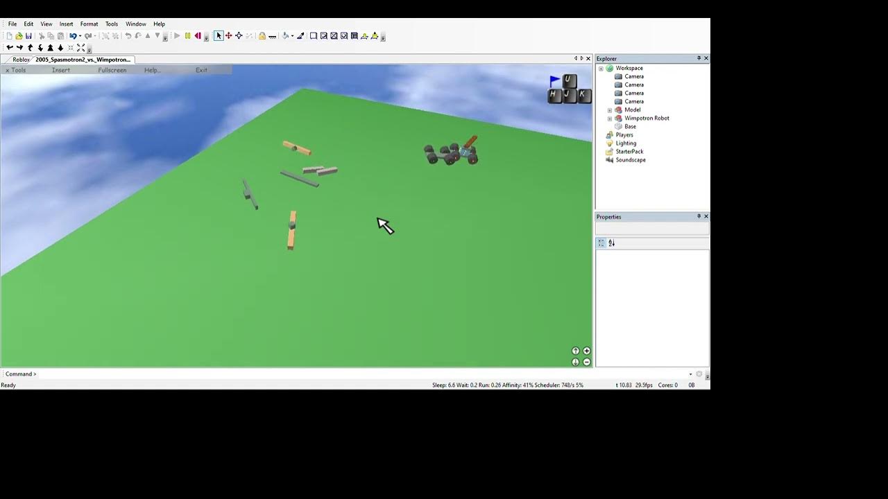 Spasmotron2 vs Wimpotron2 in January 2009 client - YouTube